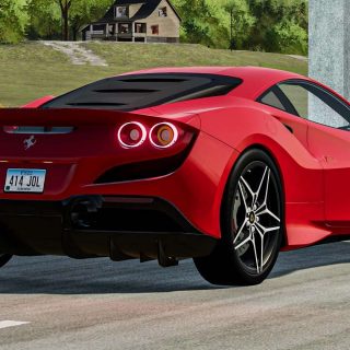 Ferrari F8 v1.0 FS22 Mod | Farming Simulator 22 Mod