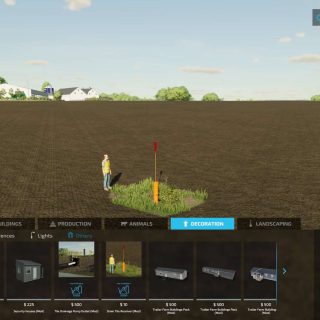 Field Drainage Decorations v1.0 FS22 Mod | Farming Simulator 22 Mod