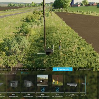 Field Drainage Decorations v1.0 FS22 Mod | Farming Simulator 22 Mod