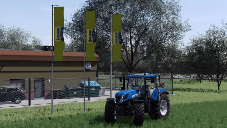 Flags Of Different Brands v1.0 FS22 Mod | Farming Simulator 22 Mod