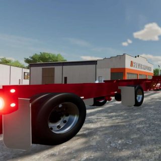 Fontaine Frac Trailer and Sandbox v1.0 FS22 Mod | Farming Simulator 22 Mod