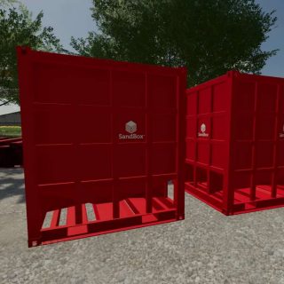 Fontaine Frac Trailer and Sandbox v1.0 FS22 Mod | Farming Simulator 22 Mod