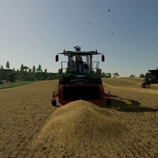 Forage Harvester Straw Pickup v1.0 FS22 Mod | Farming Simulator 22 Mod