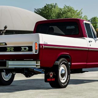 Ford F100 1972 V1.0 FS22 Mod | Farming Simulator 22 Mod