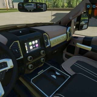 Ford F450 CrewCab Platinum v1.0 FS22 Mod | Farming Simulator 22 Mod