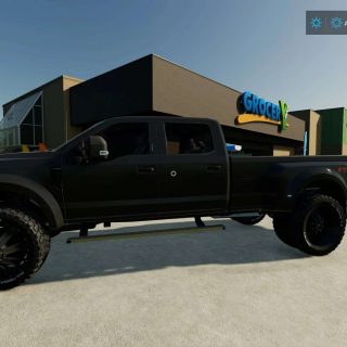 Ford F450 CrewCab Platinum v1.0 FS22 Mod | Farming Simulator 22 Mod