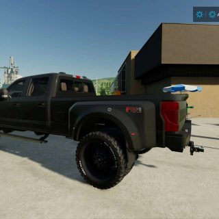 Ford F450 CrewCab Platinum v1.0 FS22 Mod | Farming Simulator 22 Mod