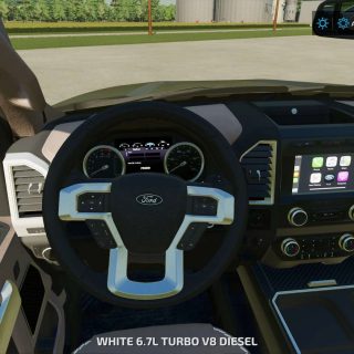 Ford F450 CrewCab Platinum v1.0 FS22 Mod | Farming Simulator 22 Mod