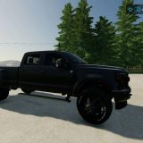 Ford F450 CrewCab Platinum v1.0 FS22 Mod | Farming Simulator 22 Mod