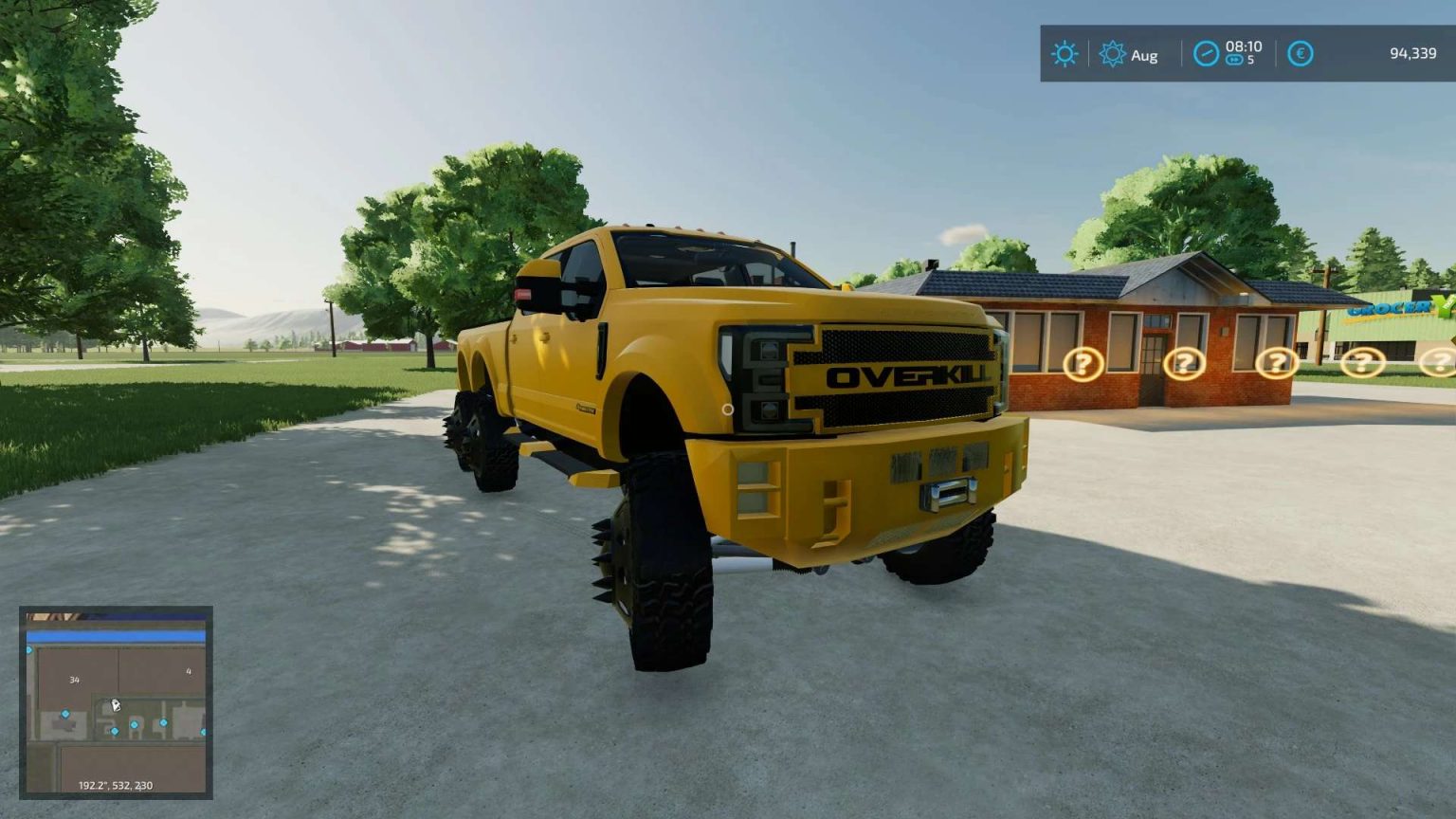 Ford F550 Overkill v1.0 FS22 Mod | Farming Simulator 22 Mod