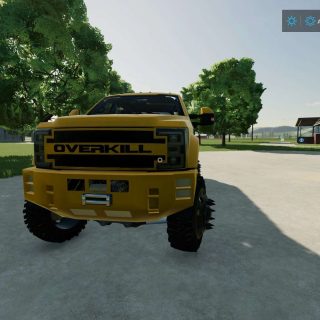Ford F550 Overkill v1.0 FS22 Mod | Farming Simulator 22 Mod
