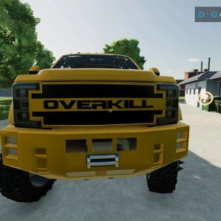 Ford F550 Overkill v1.0 FS22 Mod | Farming Simulator 22 Mod