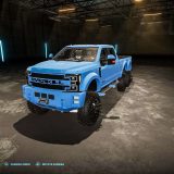 Ford F550 V1.0 FS22 Mod | Farming Simulator 22 Mod