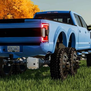 Ford F550 V1.0 FS22 Mod | Farming Simulator 22 Mod