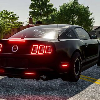 Ford Mustang V1.0 FS22 Mod | Farming Simulator 22 Mod
