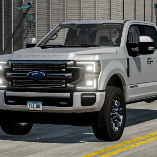 Ford Super Duty v1.0 FS22 Mod | Farming Simulator 22 Mod