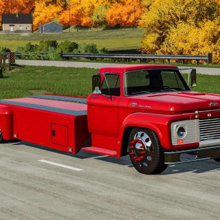 Ford T850 RampTruck V1.0 FS22 Mod | Farming Simulator 22 Mod