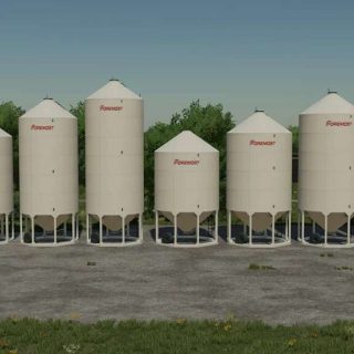 Foremost Smoothwall Hopper Bin Pack v1.0 FS22 Mod | Farming Simulator ...