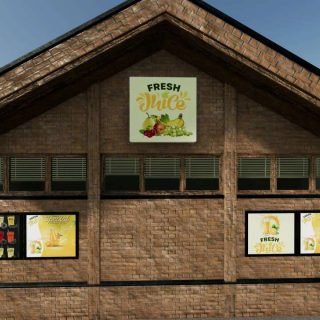 Fruit Juice Factory v2.0 FS22 Mod | Farming Simulator 22 Mod