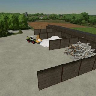 GDR Carrier Plates Silo Pack v1.0 FS22 Mod | Farming Simulator 22 Mod
