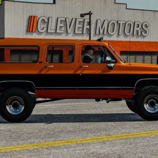 GMC Suburban v1.0.4 FS22 Mod | Farming Simulator 22 Mod