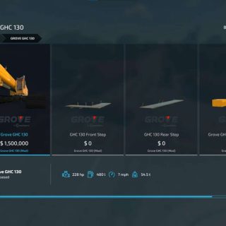 Grove GHC 130 v1.0 FS22 Mod | Farming Simulator 22 Mod
