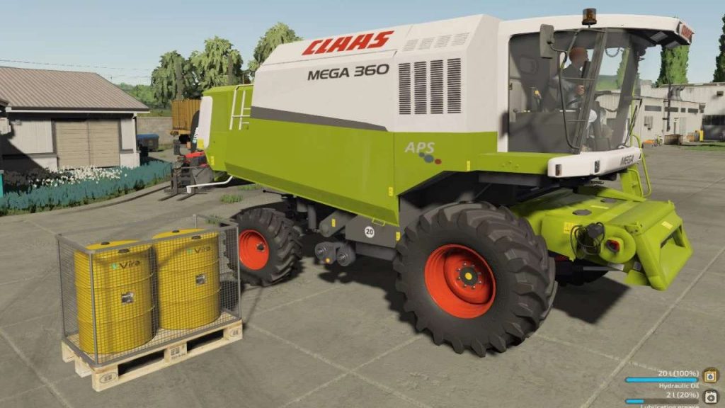 Hydraulic Oil Addon v1.0 FS22 Mod | Farming Simulator 22 Mod