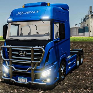 Hyundai Xcient v1.1 FS22 Mod | Farming Simulator 22 Mod