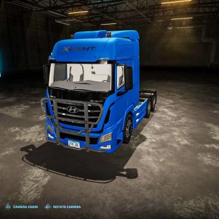 Hyundai Xcient v1.1 FS22 Mod | Farming Simulator 22 Mod