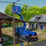Iveco X-Way PEMP 19m (Enedis) v1.5 FS22 Mod | Farming Simulator 22 Mod