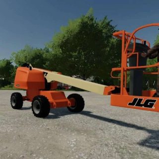 JLG 400S Telescopic Lift v1.0 FS22 Mod | Farming Simulator 22 Mod