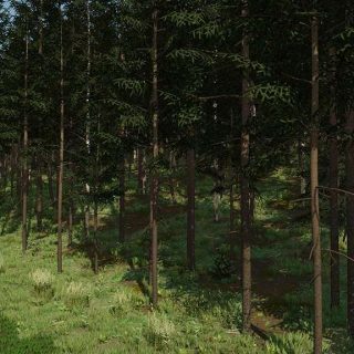 Karhuvaara Tree Pack (Prefab) v1.0 FS22 Mod | Farming Simulator 22 Mod