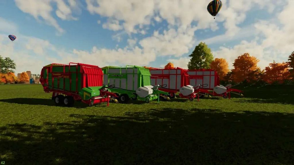 Ladewagen Pack v1.0 FS22 Mod | Farming Simulator 22 Mod