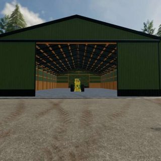 Large Pole Barn v1.0.0.1 FS22 Mod | Farming Simulator 22 Mod