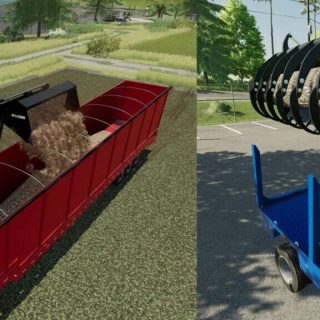 Large Universal Shovel v1.2 FS22 Mod | Farming Simulator 22 Mod