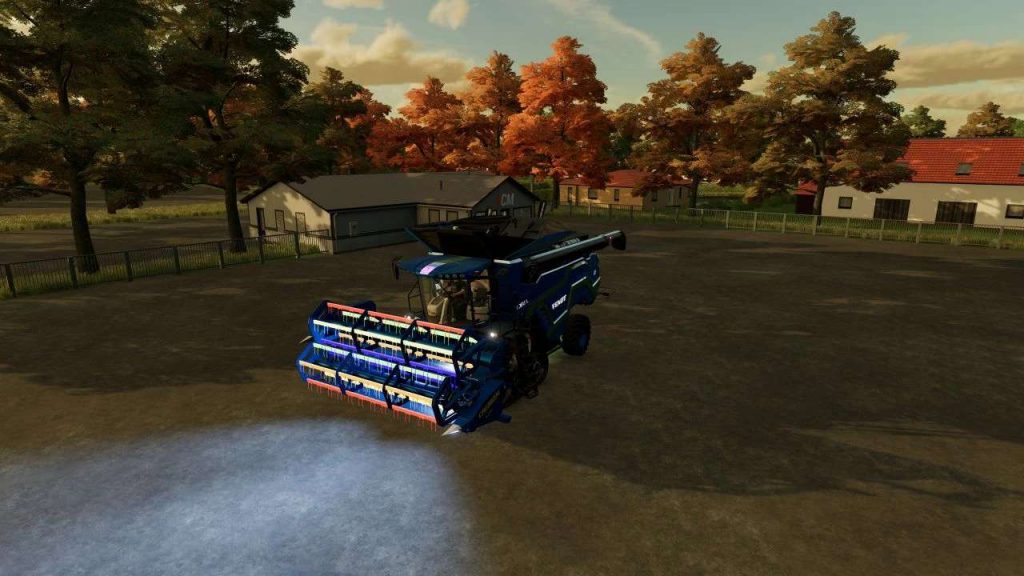 Led harvester BETA v1.0 FS22 Mod | Farming Simulator 22 Mod