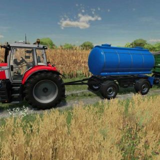 Liquids Handling Truck Train v1.0 FS22 Mod | Farming Simulator 22 Mod