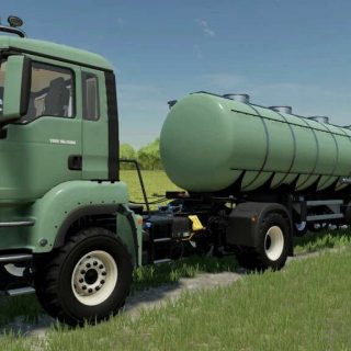 Liquids Handling Truck Train v1.0 FS22 Mod | Farming Simulator 22 Mod