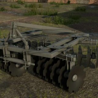 Lizard Disc Harrow 2.5 v1.2 FS22 Mod | Farming Simulator 22 Mod