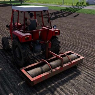 Lizard Homemade Roller v1.0 FS22 Mod | Farming Simulator 22 Mod