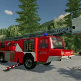 Lizard Turntable Ladder 23/12CC v1.1 FS22 Mod | Farming Simulator 22 Mod