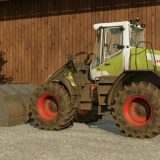 Lizard Wheel Loader Shovel v1.1 FS22 Mod | Farming Simulator 22 Mod