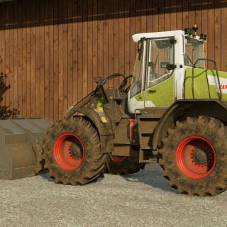 Lizard Wheel Loader Shovel v1.1 FS22 Mod | Farming Simulator 22 Mod