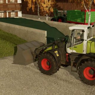 Lizard Wheel Loader Shovel v1.1 FS22 Mod | Farming Simulator 22 Mod
