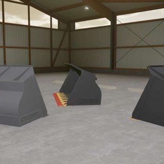 Lizard Wheel Loader Shovel v1.1 FS22 Mod | Farming Simulator 22 Mod