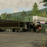 Lode King Hopper Bottom Trailer v1.0 FS22 Mod | Farming Simulator 22 Mod