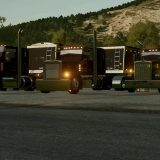 Lode King Hopper Bottom Trailer v1.0 FS22 Mod | Farming Simulator 22 Mod