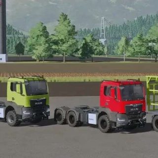 MAN TG3 Pack by kradel update v1.1 FS22 Mod | Farming Simulator 22 Mod