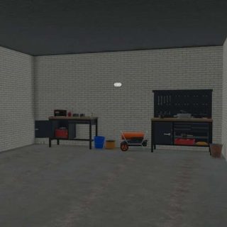 Medium Old Garage's Pack v1.0 FS22 Mod | Farming Simulator 22 Mod