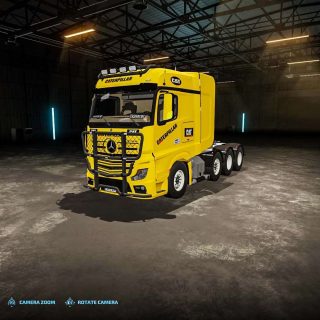 Mercedes-Benz Actros V1.0 FS22 Mod | Farming Simulator 22 Mod